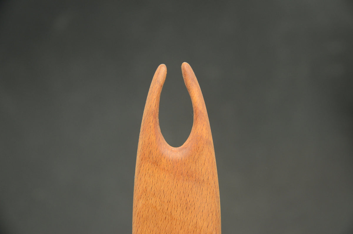 Tablet weaving shuttle, 16 cm, Shuttle for card weaving, Round edge sh ...